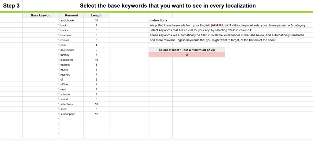 Advanced Apple App Store keyword optimization
