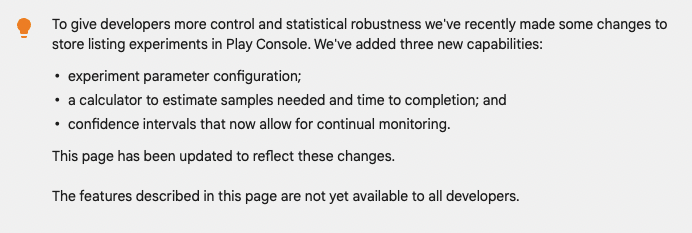 Google Play Experiments: A Technical Deep Dive into the New Updates