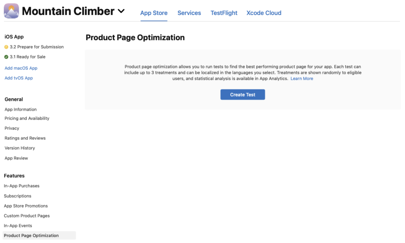 App Store Connect Console walkthrough: In-App Events, Product Page ...